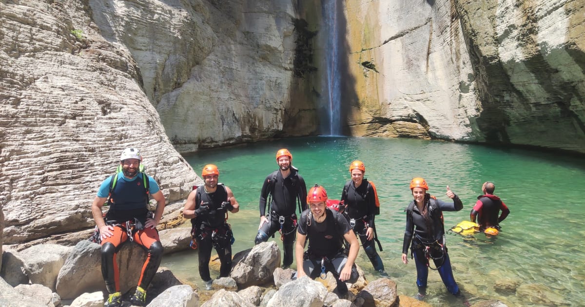 Cayoning Excursion at the Manikia Gorge on Evia Island | Manawa