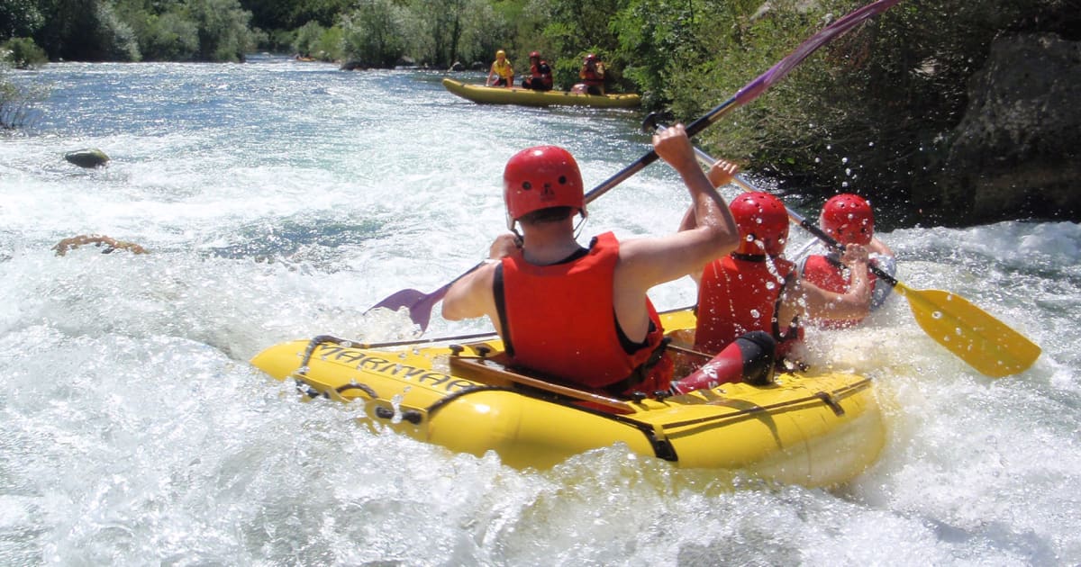 Rafting Excursion - Rafting Excursion on the Cetina River from Split ...