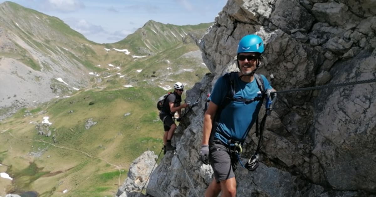 Via Ferrata near lake Achensee - Via Ferrata of the 5 peaks at Achensee ...