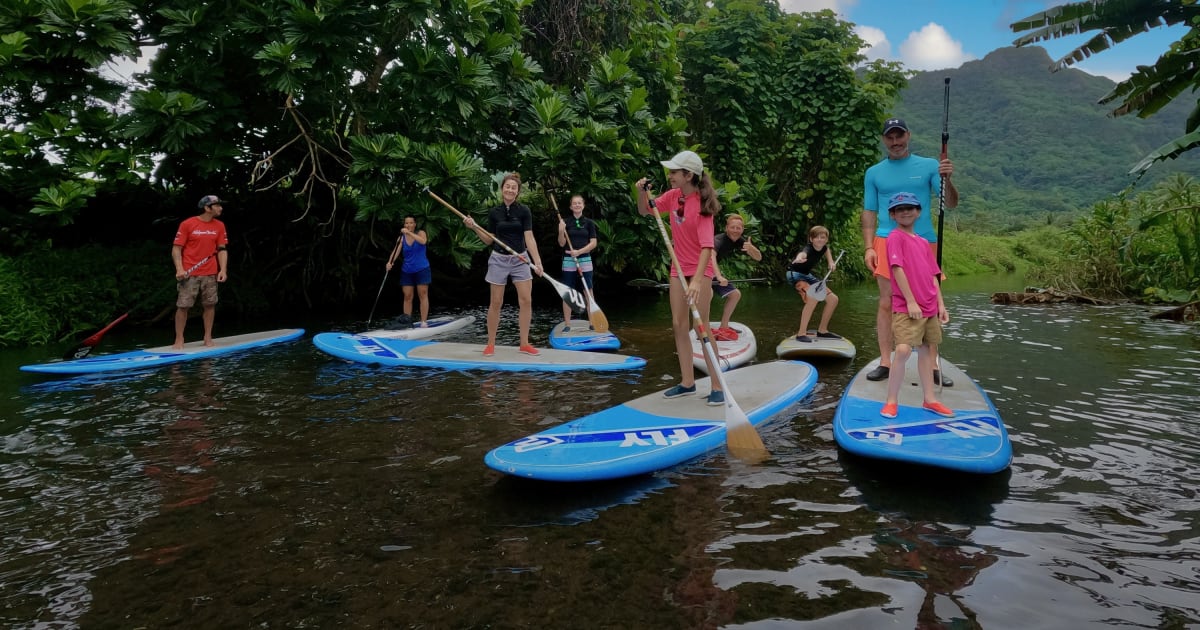 Stand Up Paddle on the Faaroa River in Raiatea | Manawa