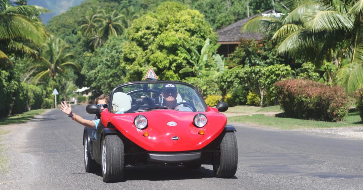 Visite guidée de Moorea en véhicule insolite, Polynésie française | Manawa