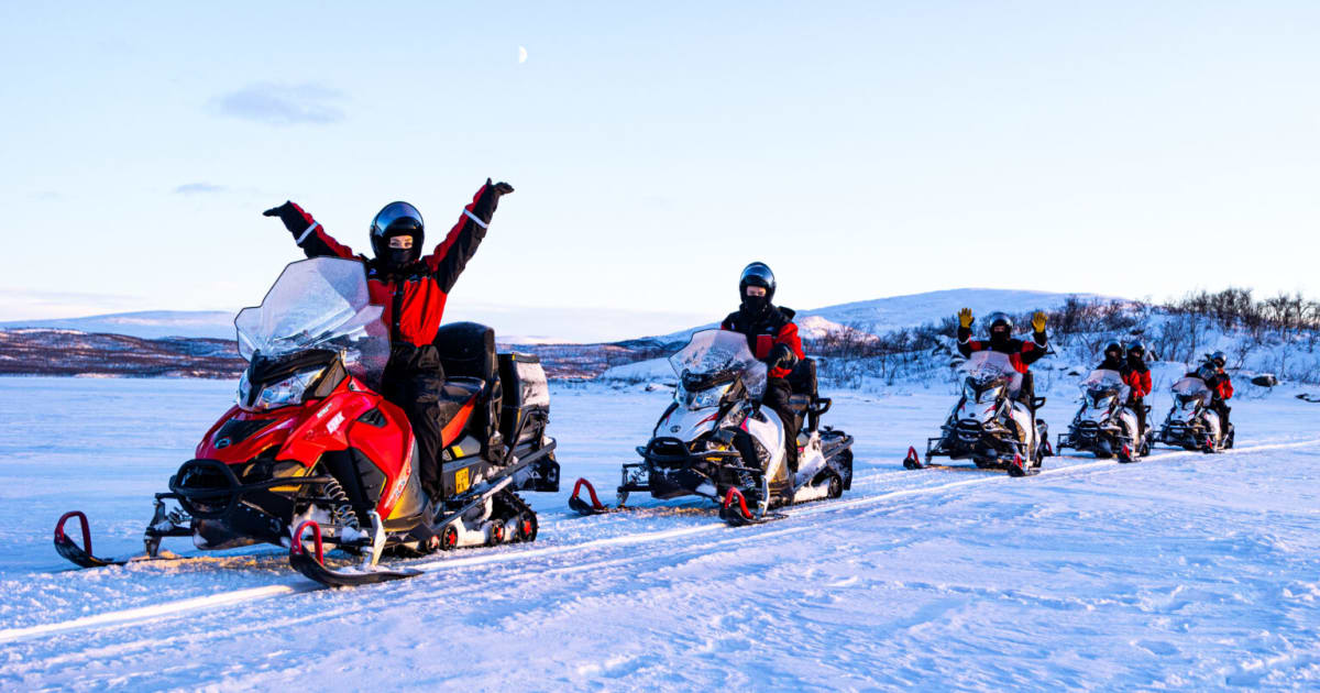 Snowmobile Safari in Three Nordic Countries from Kilpisjärvi in ...