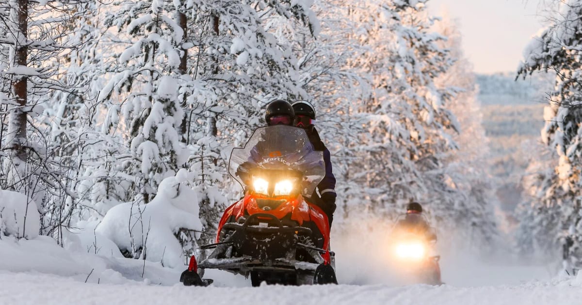 Full-day Snowmobiling Safari to the Arctic Snowhotel in Lapland from ...