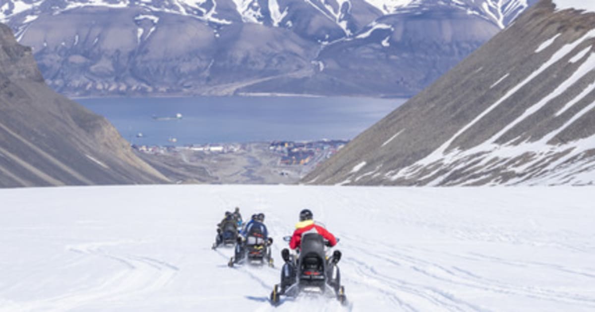 Summer Snowmobiling and Hiking Excursion from Longyearbyen in Svalbard ...