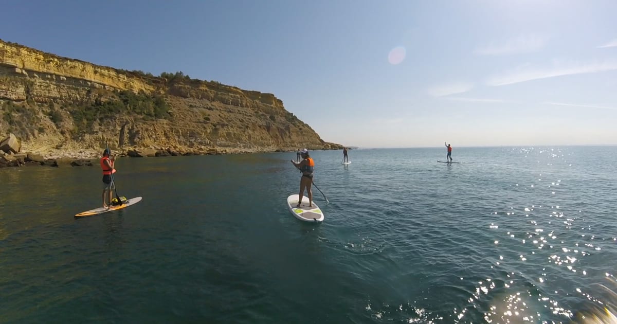 SUP Tour - Stand up paddle Tour from Praia Da Luz to Praia Porto de Mós ...