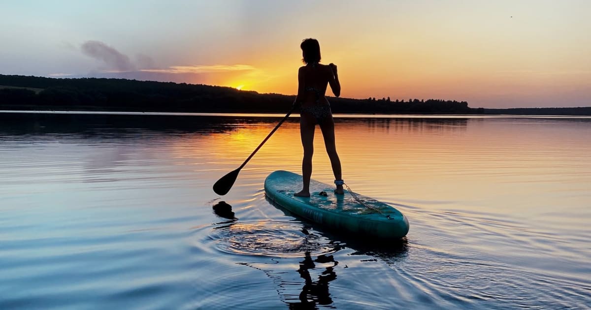 Descente de la rivière Rouge en stand up paddle dans les Laurentides ...
