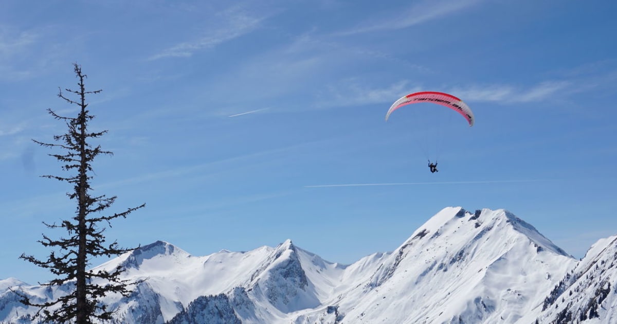 Klassischer Winter-Tandem-Gleitschirmflug ab Großarl, Österreich | Manawa