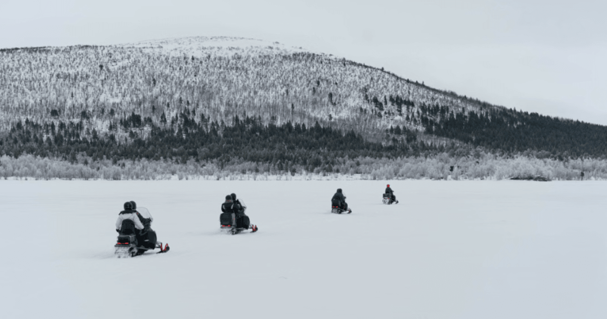 Snowmobiling Excursion around Swedish Lapland from Kiruna | Manawa