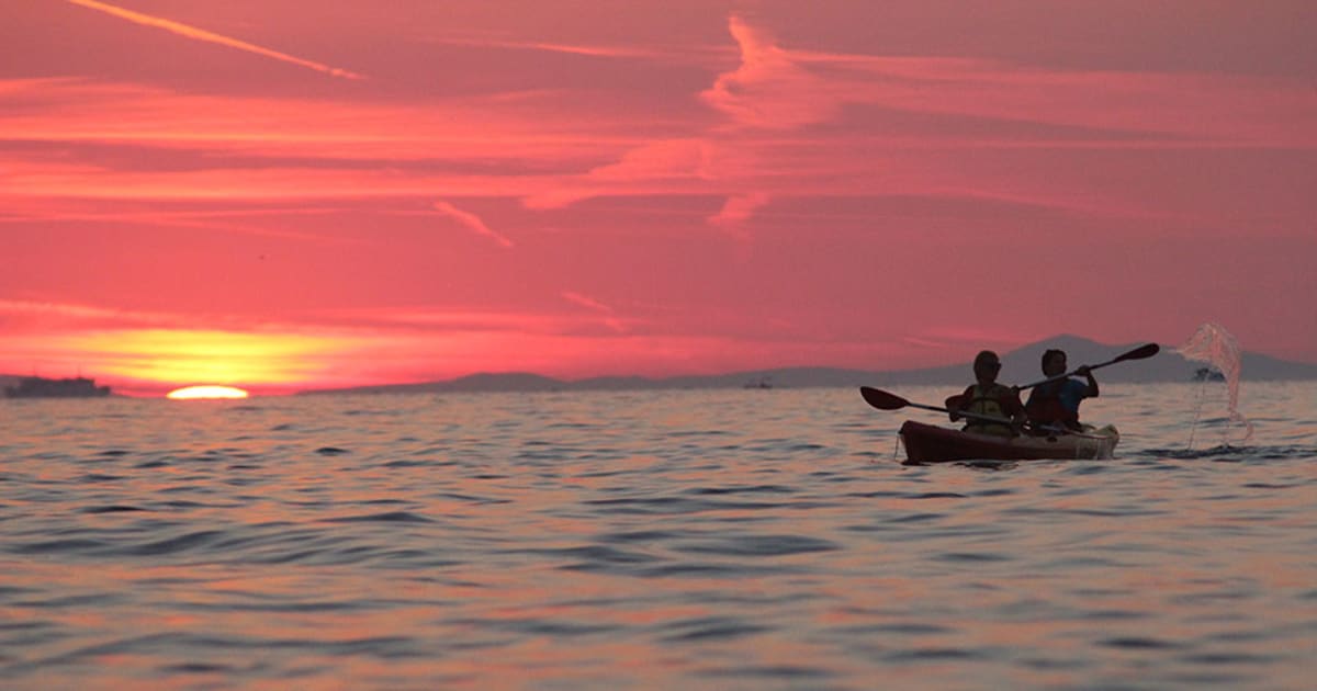 Sunset Kayaking - Sunset Kayaking Excursion from Postira on Brač island ...