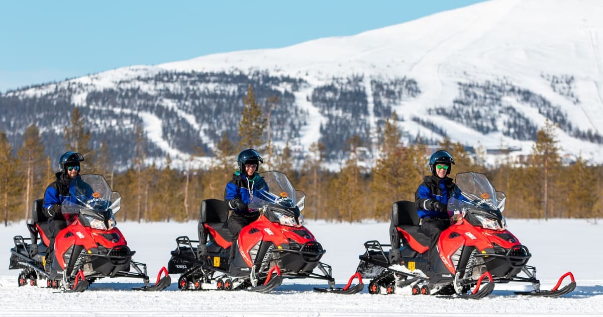 Beginner Snowmobile Safari in Ylläs | Manawa