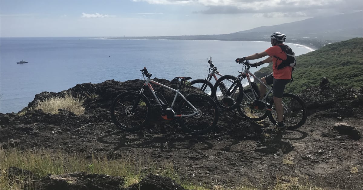 Excursion VTT électrique dans la forêt de Mare Longue, Saint-Philippe ...