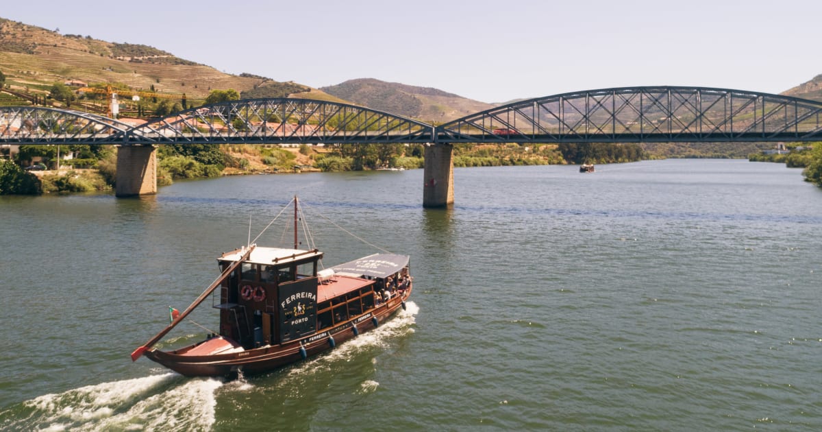 Rabelo Boat Tour to Tua from Pinhão, Douro Valley | Manawa