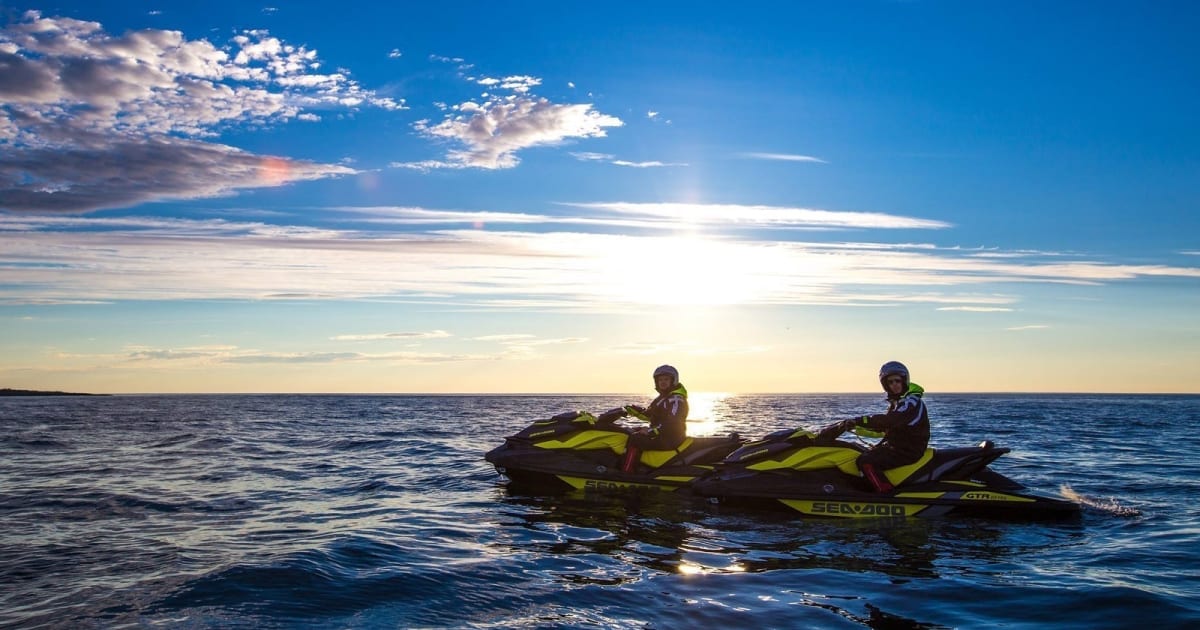 Fjord Jet Ski Safari to North Cape from Mehamn in Finnmark | Manawa