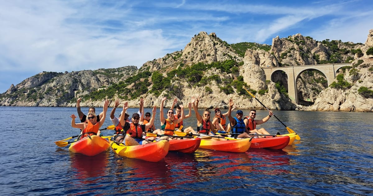 Guided Sea Kayaking Tour in the Calanques of the Côte Bleue from ...