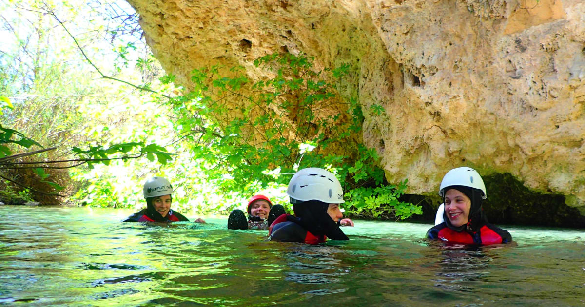 Canyoning dans le canyon de Gorgo de la Escalera près de Valence | Manawa