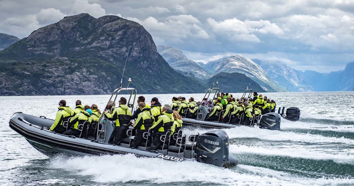Lysefjord RIB Boat Tour from Stavanger | Manawa