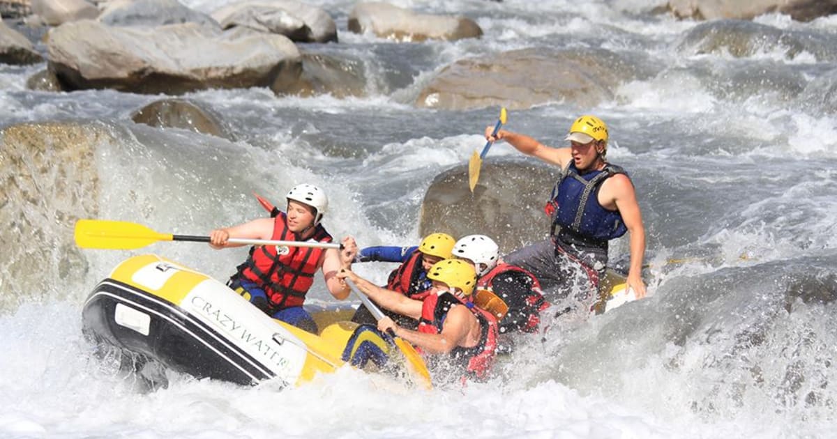 Rafting down the Ubaye River near Barcelonnette | Manawa