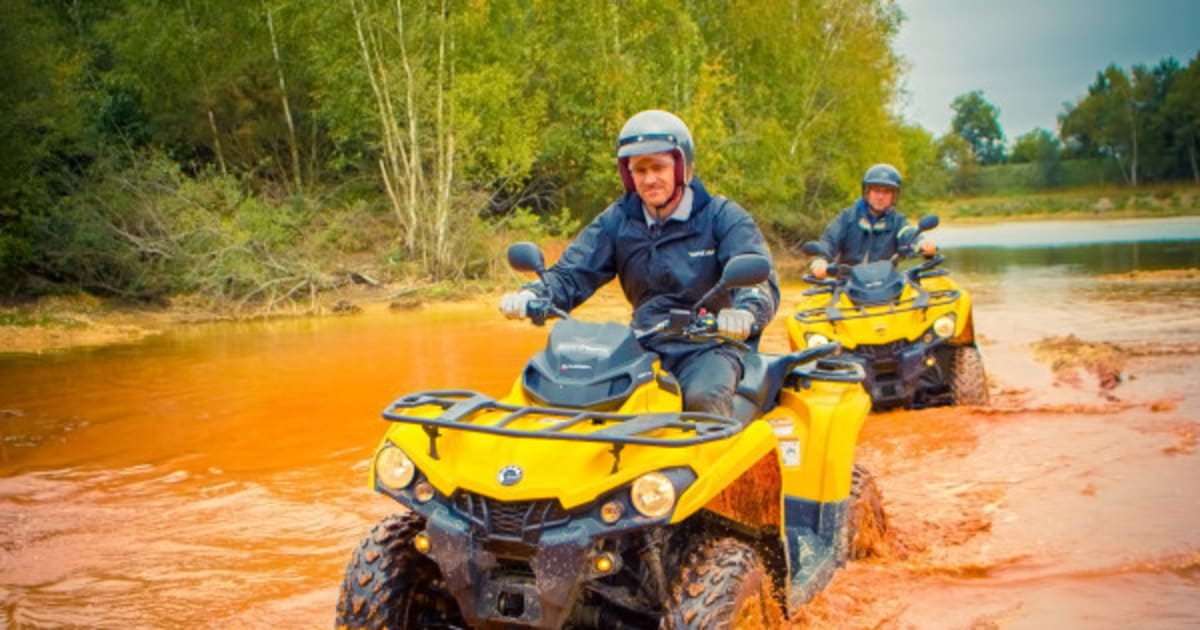 Quad excursion - Quad biking excursion in Espace Quilly near Nantes ...