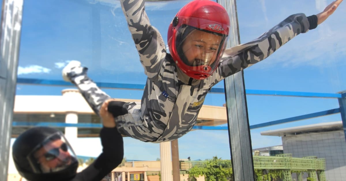 Free Fall Simulator at the Odysseum in Montpellier | Manawa