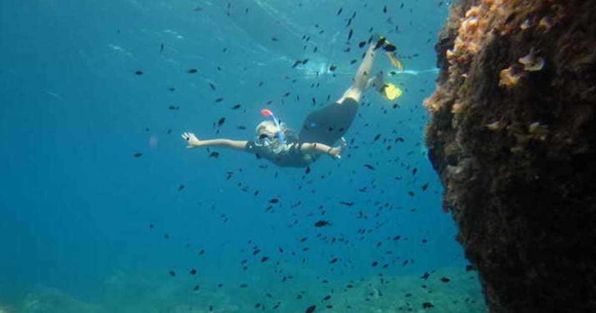 Snorkelling Excursion from Santa Barbara Beach in Corfu | Manawa