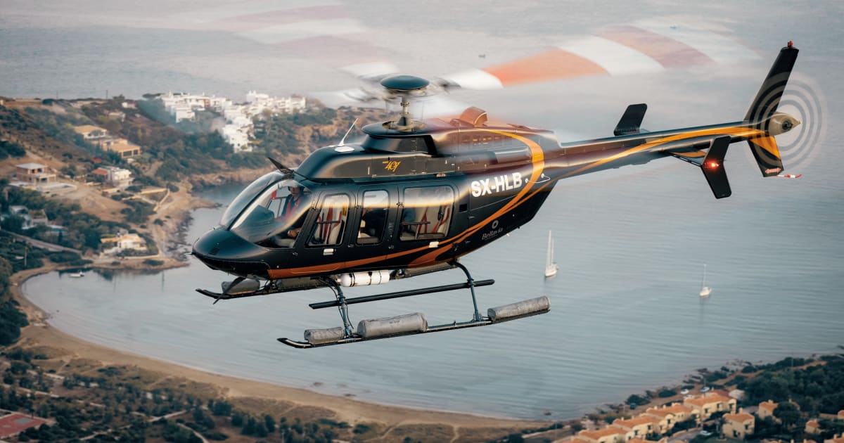 Scenic Helicopter Tour of Mykonos for 4 Passengers | Manawa