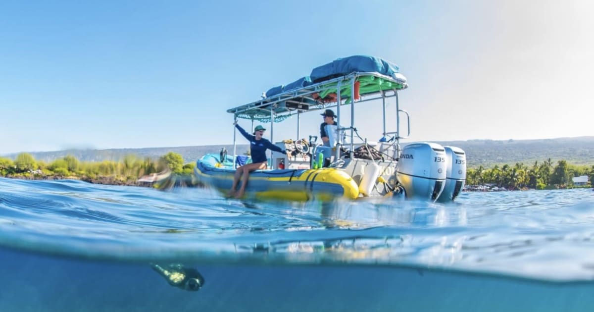 Guided Snorkelling Experience in Kona on the Island of Hawaii | Manawa