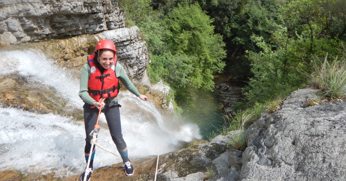 Beginner Canyoning in the Vione Canyon at Lake Garda | Manawa