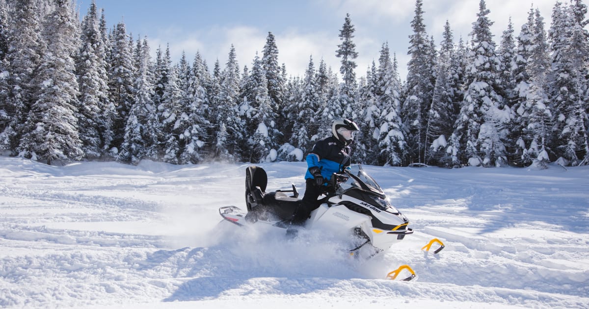 Electric Snowmobile Excursion in Monts-Valin, Saguenay-Lac-Saint-Jean ...