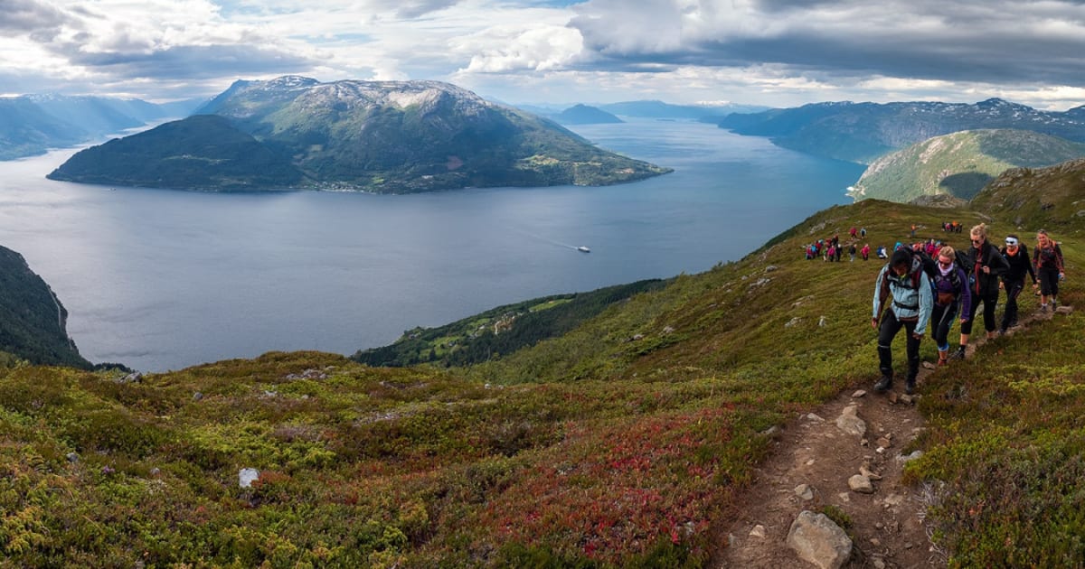 Hiking Excursion on Oksen Mountain near Hardangerfjord from Voss | Manawa