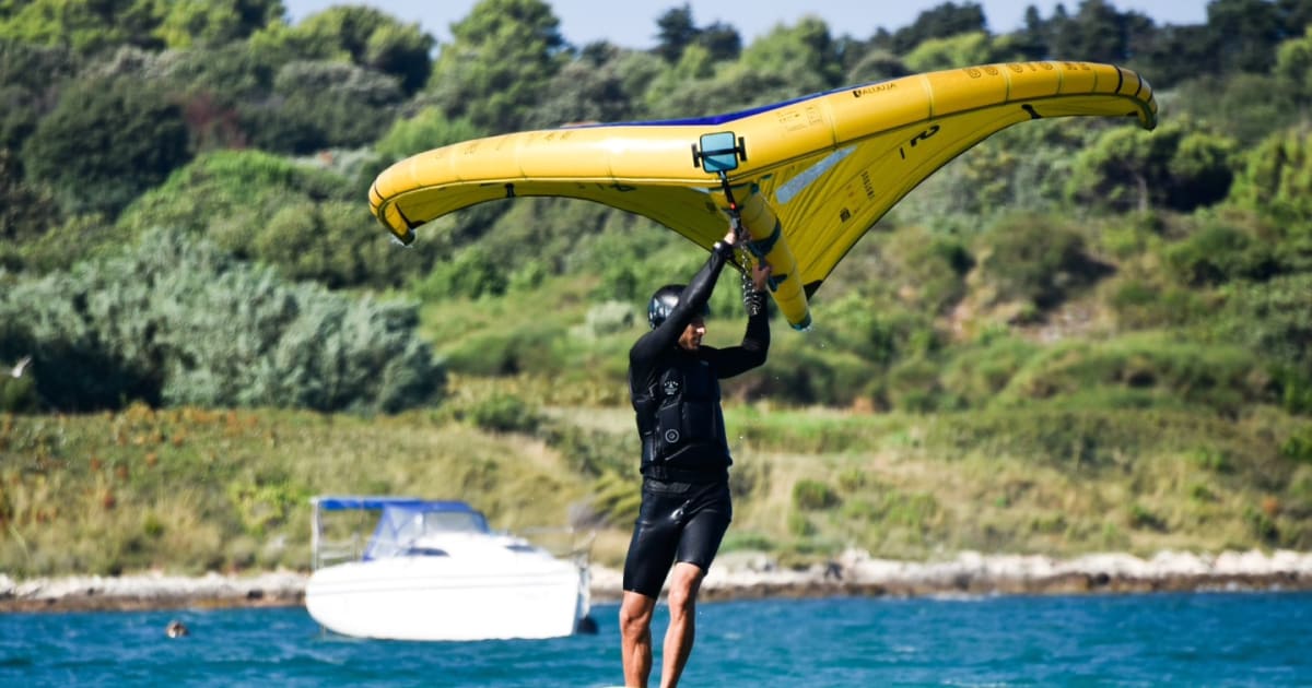 Entdecken Sie Wing Foiling am Kap Kamenjak | Manawa