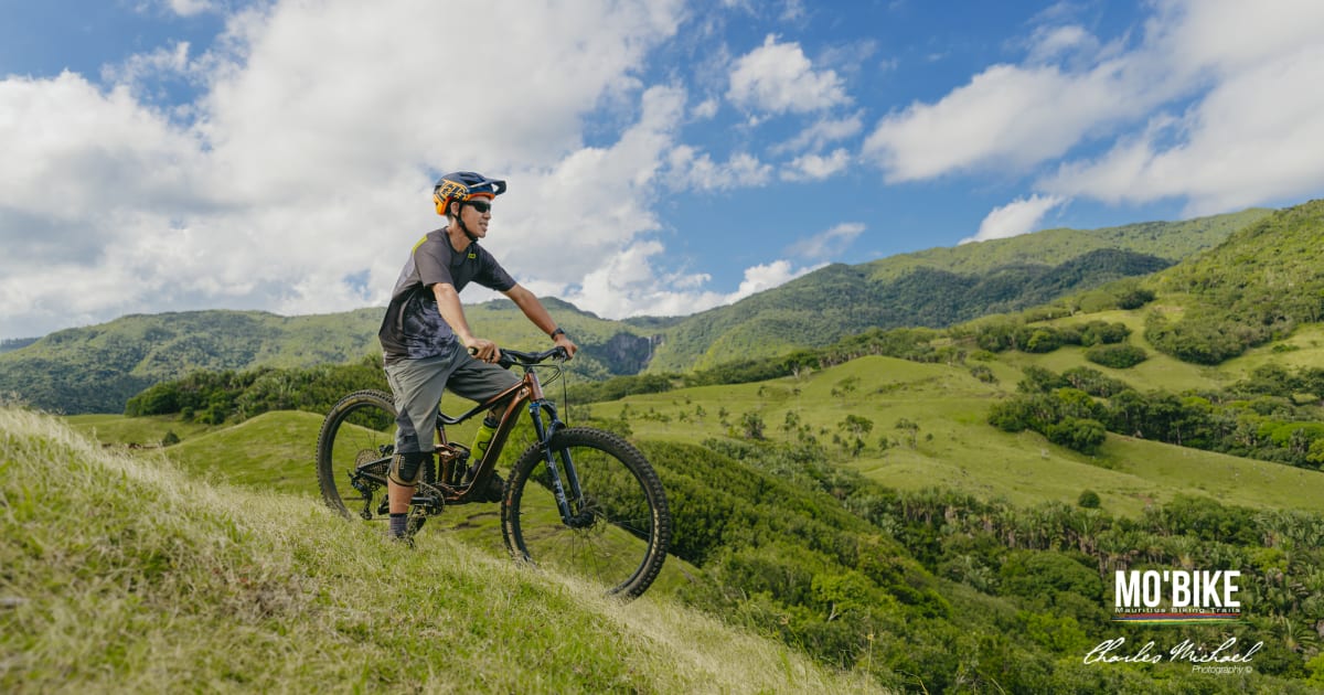 Mountain Biking in Chamouny, in the Natural Mo'Bike Bike Park ...