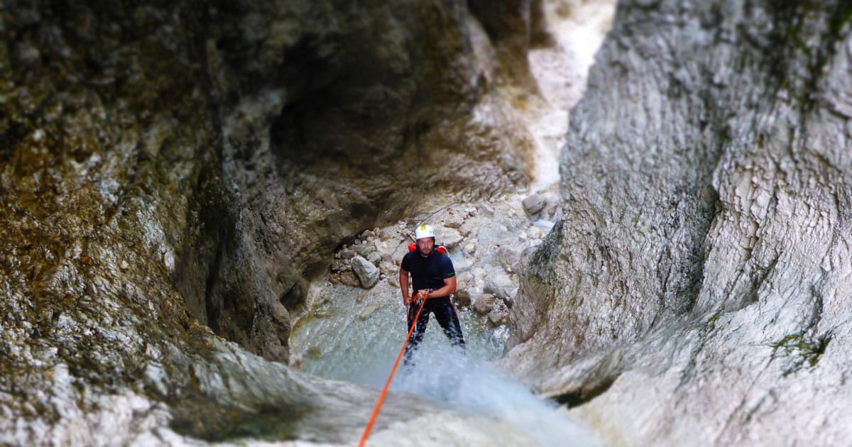 Canyoning excursion in the Kesselbach gorge | Manawa