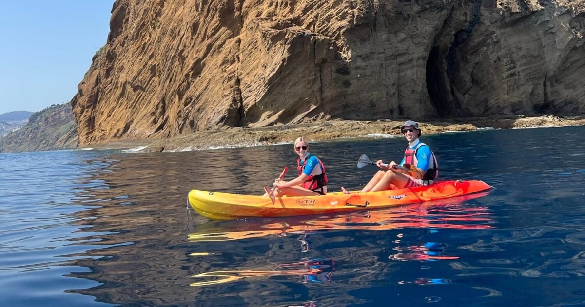 Kayak and Snorkeling Excursion from Caniço de Baixo, Madeira | Manawa