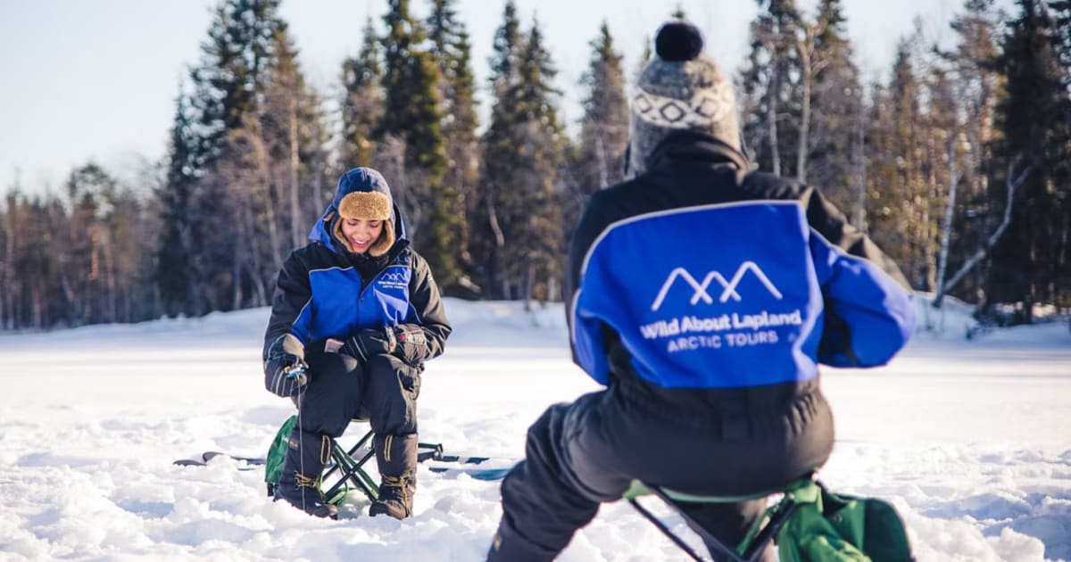 Guided Ice Fishing Experience from Rovaniemi | Manawa