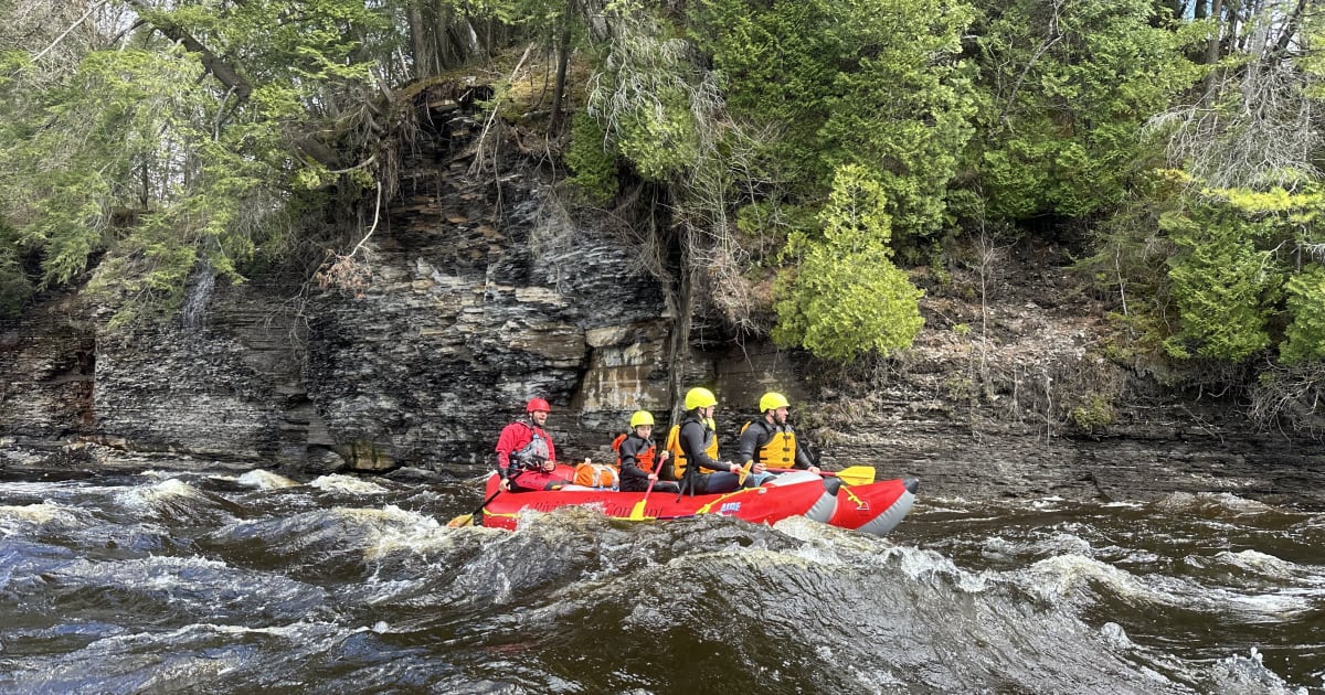 Kayaking or Rafting Excursion on the Jacques-Cartier River near Quebec ...