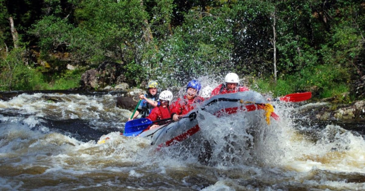 Wildwasser-Rafting auf dem River Garry bei Fort William | Manawa