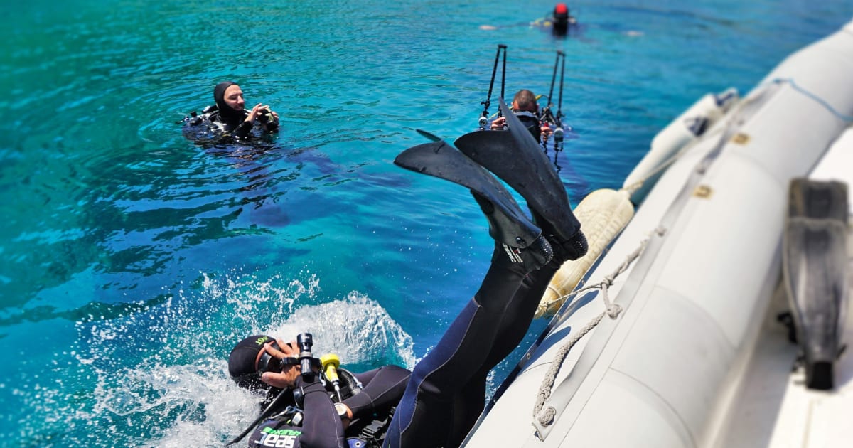 Plongée guidée en bateau à St. Peter's Reef, au départ d'Alonissos | Manawa