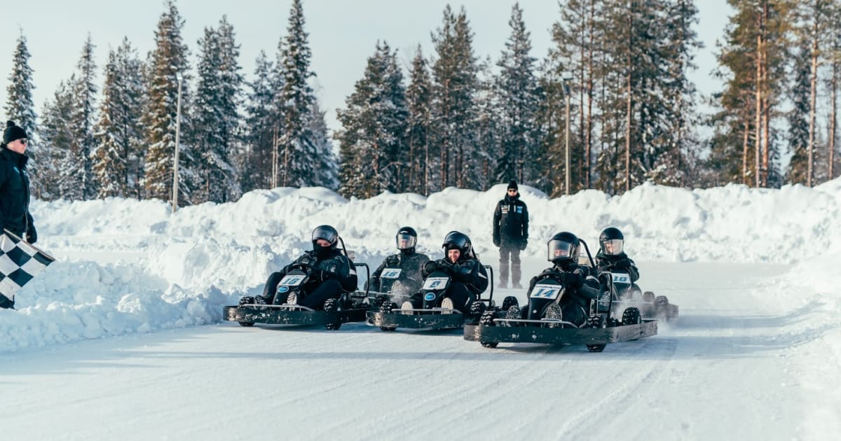 Private Ice Karting Excursion from Levi | Manawa
