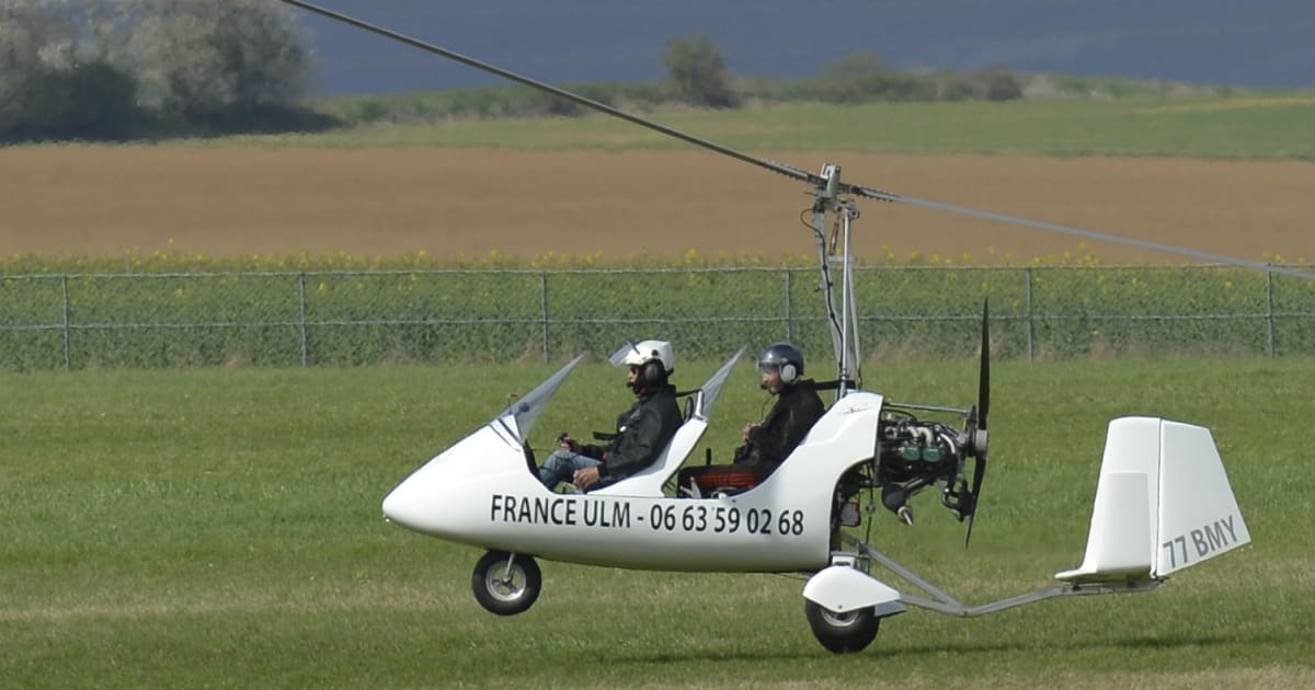 Autogyro (Gyrocopter) Einführungsflug in Meaux-Esbly, nahe Paris | Manawa