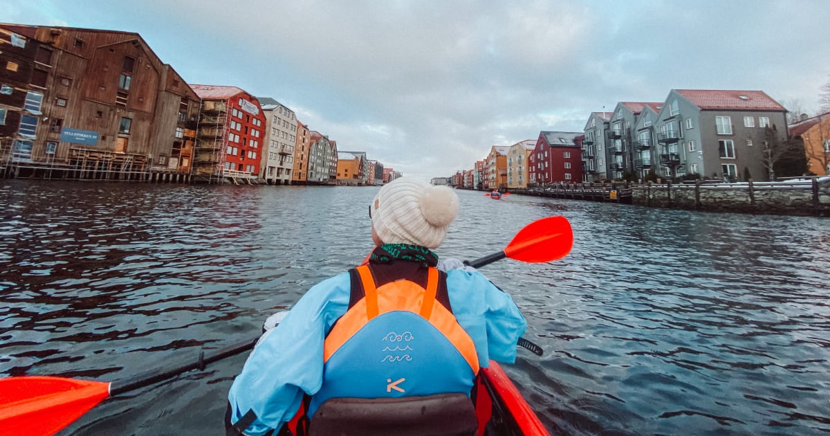 Guided Winter Kayaking Excursion in Trondheim | Manawa