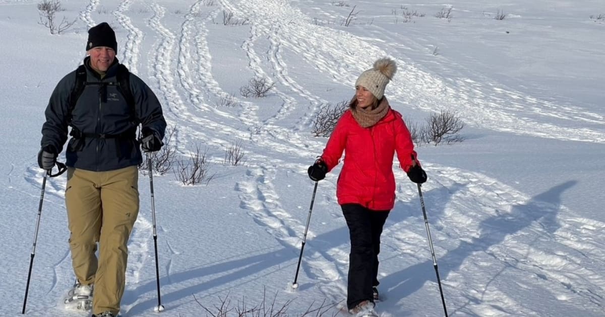 Guided Snowshoeing Excursion in Tromsø | Manawa