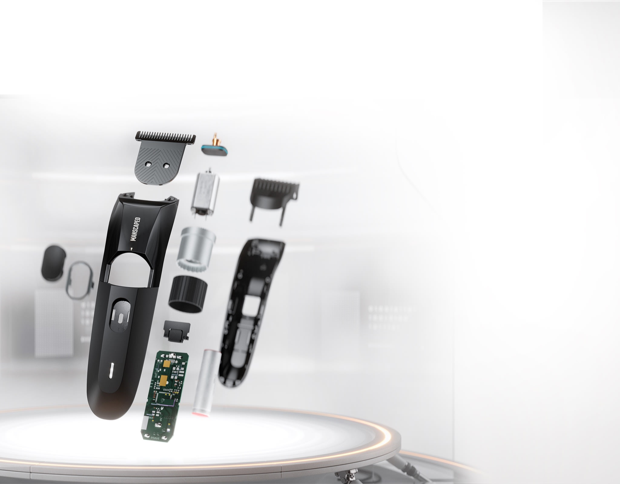 Beard Trimmer for Men | The Beard Hedger™ | MANSCAPED US