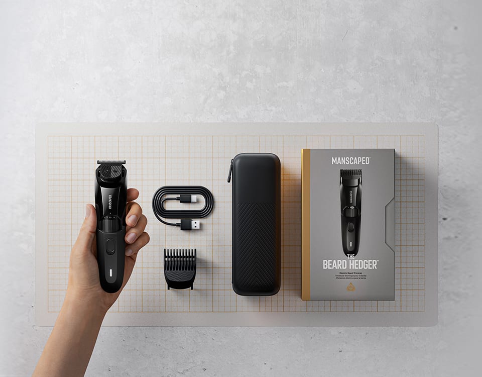 Beard Trimmer for Men | The Beard Hedger™ | MANSCAPED US