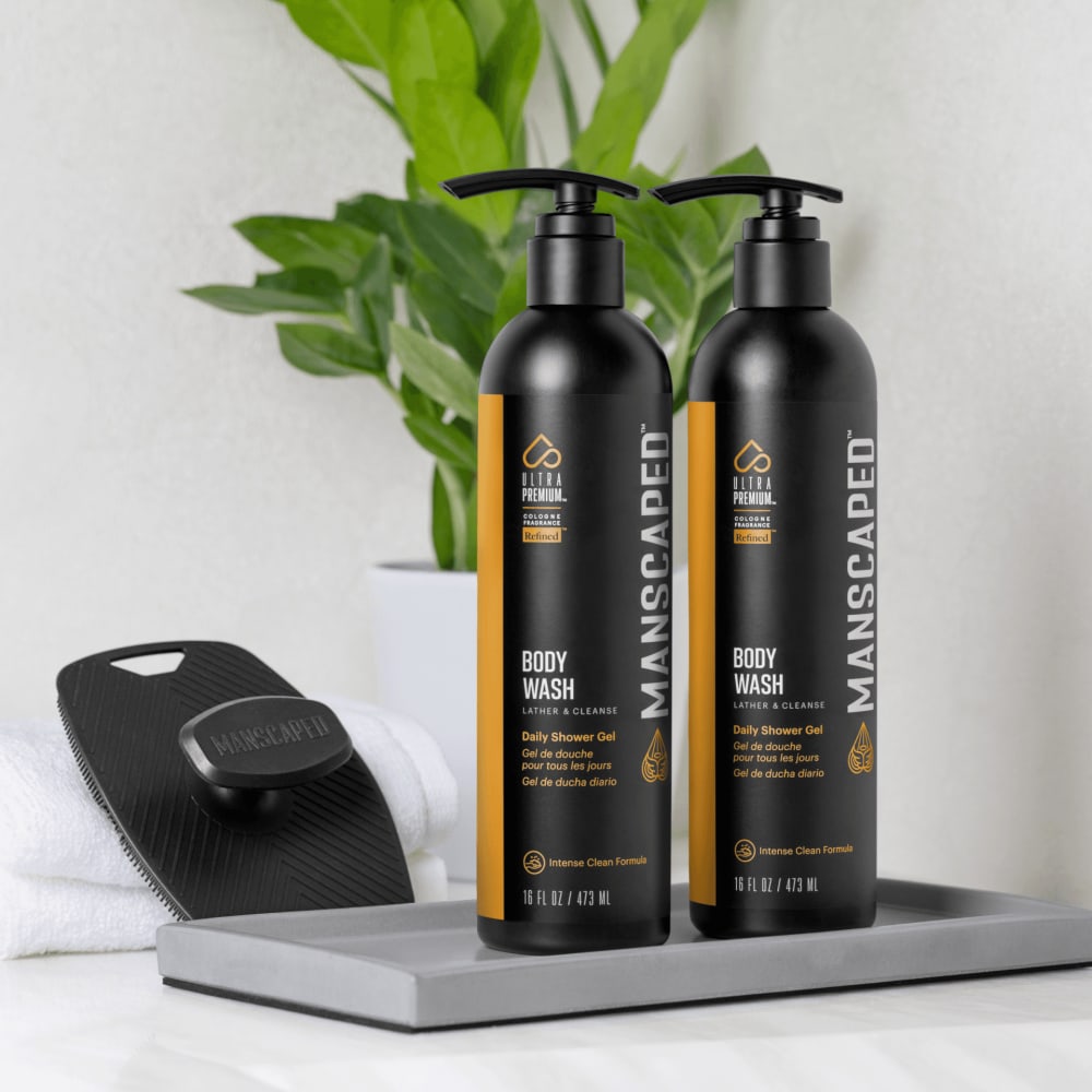 Men's Shower Kit | The Body Buffer + Body Wash | MANSCAPED US