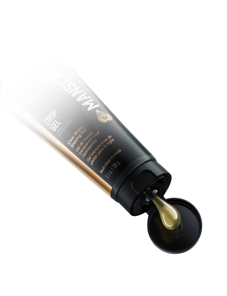 Clear Groin & Pubic Shaving Gel for Men | Crop Gel® | MANSCAPED UK