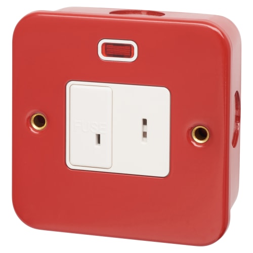 Hamilton Metalclad 13A 1 Gang Double Pole Key Switch Fused Spur and ... Hamilton Metalclad 13A 1 Gang Double Pole Key Switch Fused Spur and ...