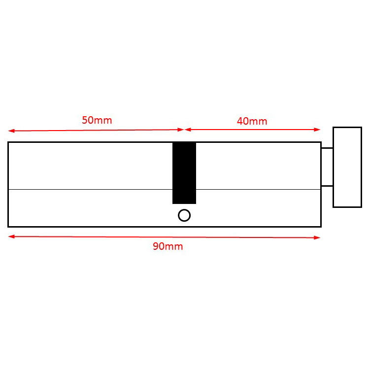 Edge Fix Anti Thrust Plate | IronmongeryDirect | Same Day Despatch