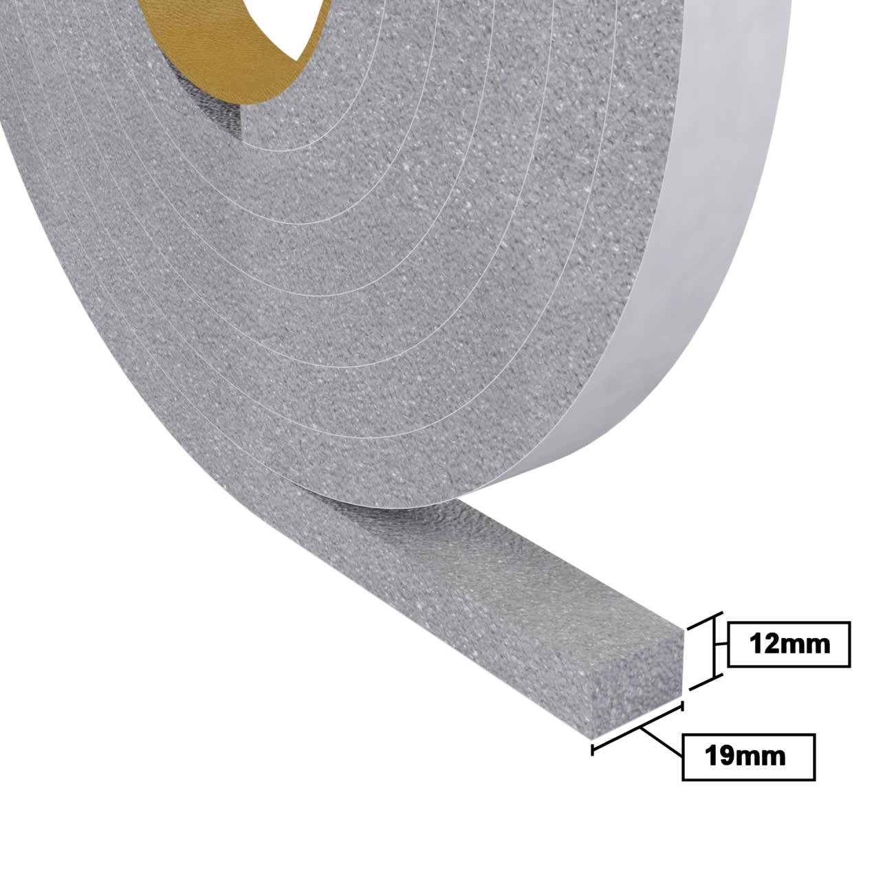 Lorient IS1212 Batwing Acoustic and Smoke Seal 12 x 12mm x 2.1m - Clear ...