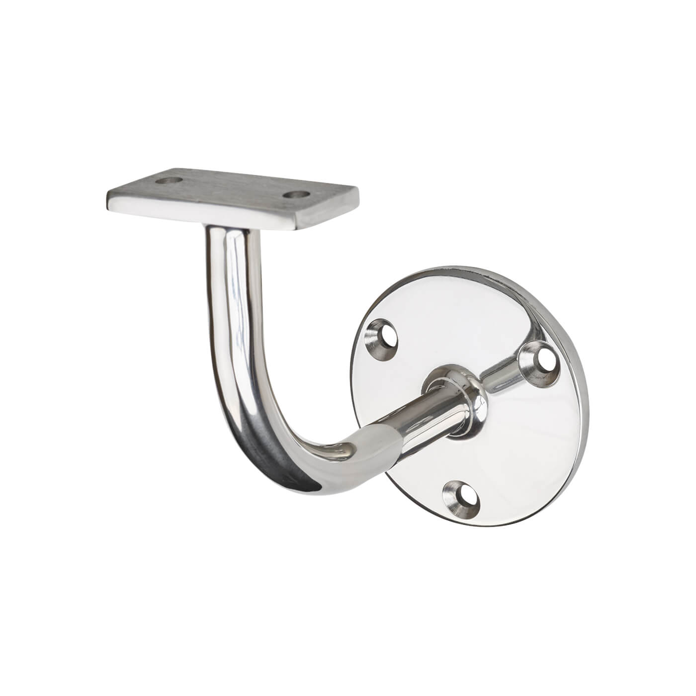 Steelworx Handrail Bracket - 62mm Projection - Polished Stainless Steel ...