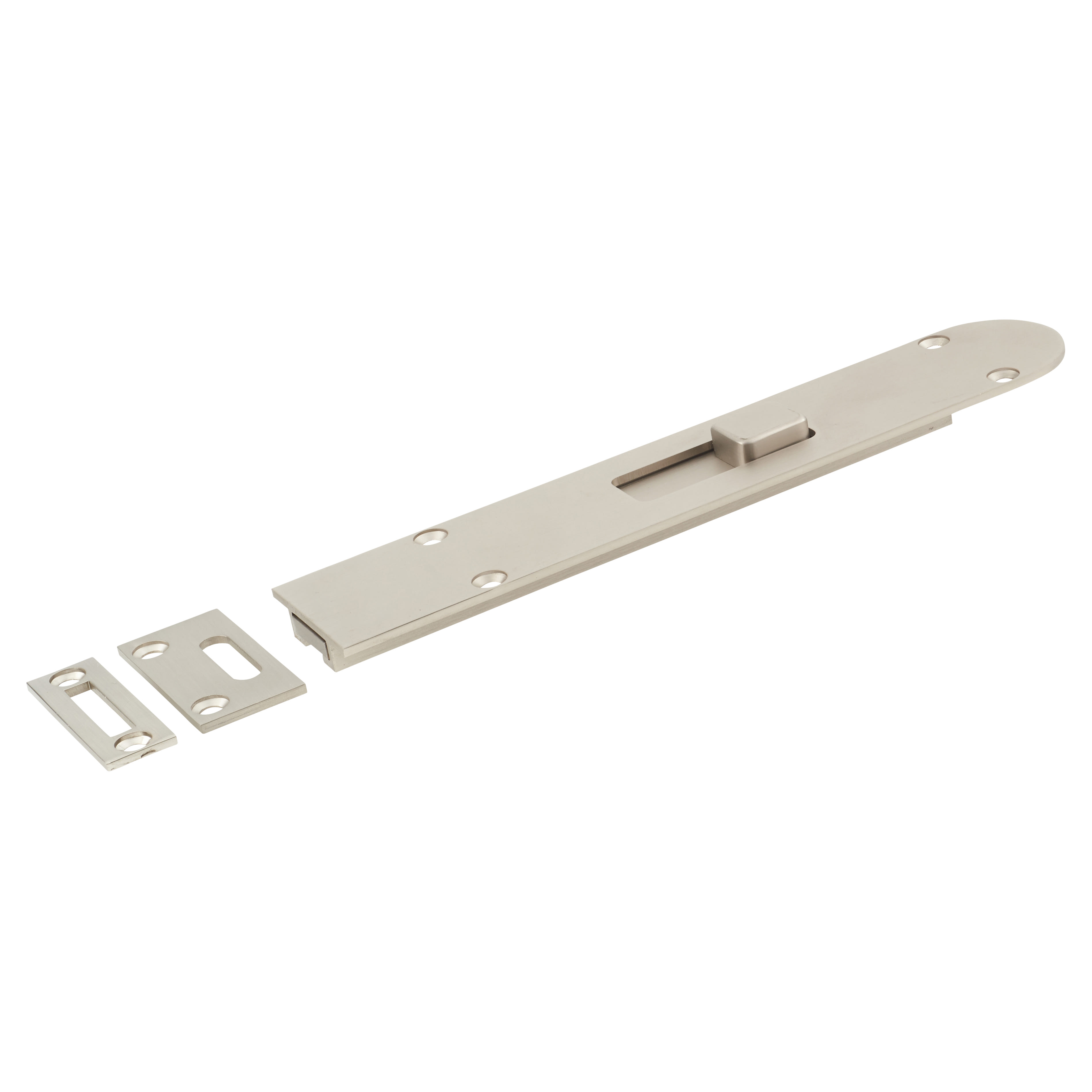 Altro Slide Action Flush Bolt - 210 x 41mm - Satin Stainless Steel ...